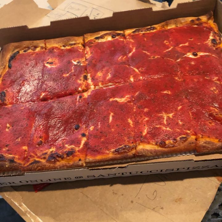 robert.reger's Pizza Review at Santucci's Original Square Pizza ...
